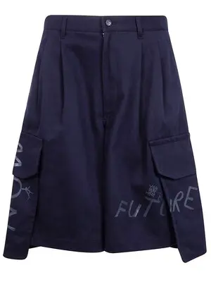 Comme Des Garçons Cotton Cargo Shorts