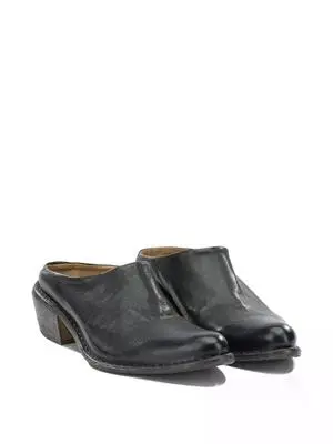 Moma Leather Slip-on Mules