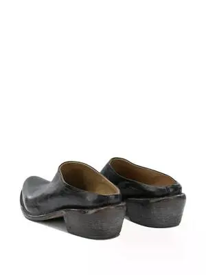 Moma Leather Slip-on Mules