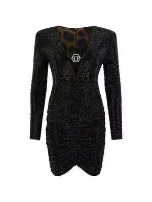 Philipp Plein V Neck Cocktail Dresses