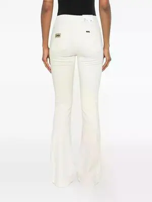 LOIS Flared Trousers With Logo Patch