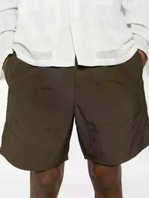 GOLDWIN Relaxed-fit Crinkled Shorts