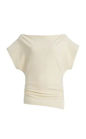 CLOSED CLOSED Off-Shoulder Cotton Top