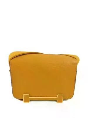 Hermès Geta Shoulder Bag In Chèvre Leather