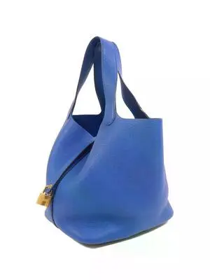 Hermès Mm Picotin Lock Shoulder Bag - Blue