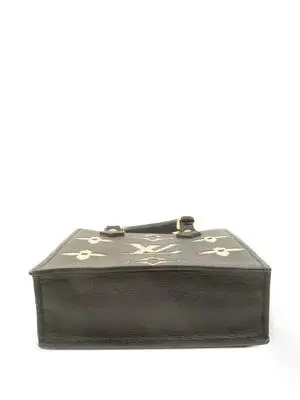 LOUIS VUITTON Petit Sac Plat Monogram Mini Tote Bag