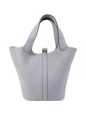 Hermès Pm Picotin Lock Shoulder Bag - Grey