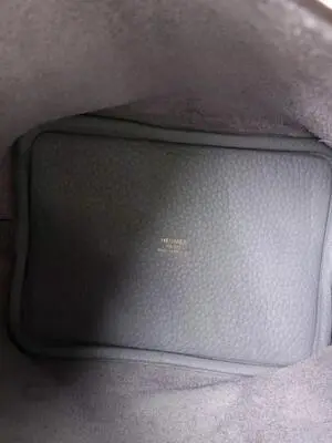 Hermès Pm Picotin Lock Shoulder Bag - Grey