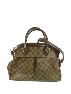 LOUIS VUITTON Trevi Pm Damier Ebène Tote Bag