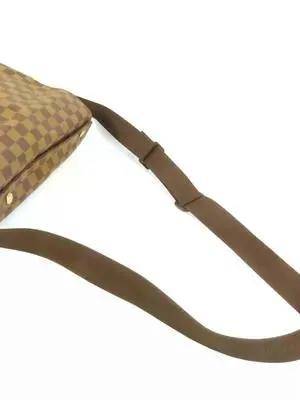 LOUIS VUITTON Naviglio Damier Ebène Shoulder Bag - Brown