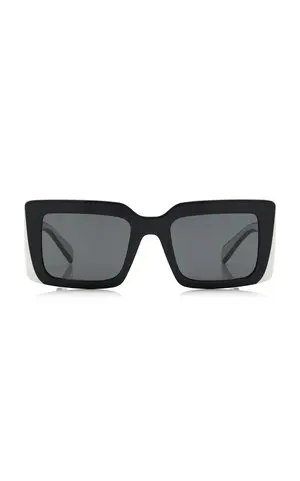 Black Oversized Square Sunglasses