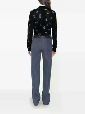 Tory Burch Embroidered Silk Sweater
