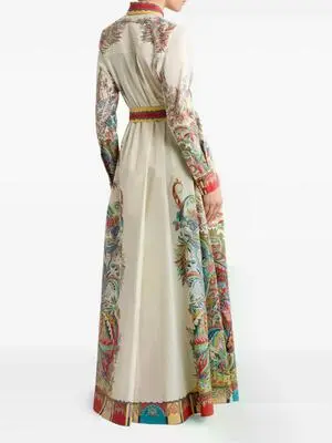 Etro Paisley-print Cotton Maxi Dress