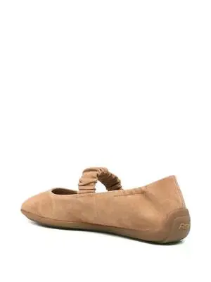 Ash Maya Suede Ballet Flats
