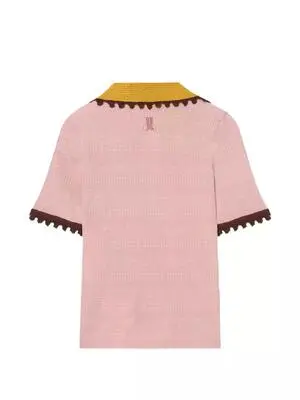 La DoubleJ Picket Polo Top