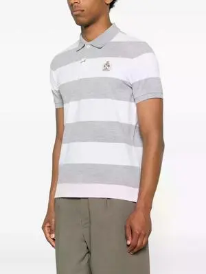 JOHNNY LAMBS Striped-pattern Polo Shirt