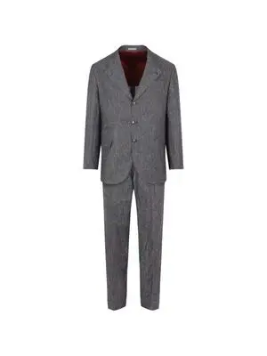 Brunello Cucinelli Single-breasted Linen Suit