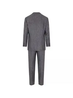 Brunello Cucinelli Single-breasted Linen Suit