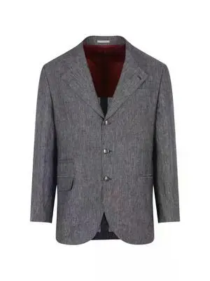 Brunello Cucinelli Single-breasted Linen Suit