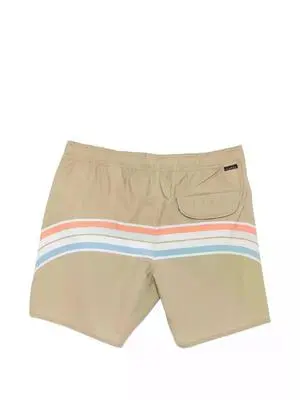 VISSLA Latitude Stripe Swim Shorts
