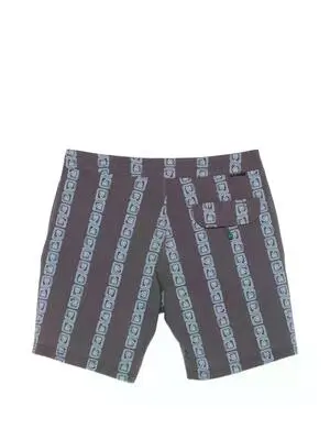 VISSLA Lost Coast Graphic Print Swim Shorts