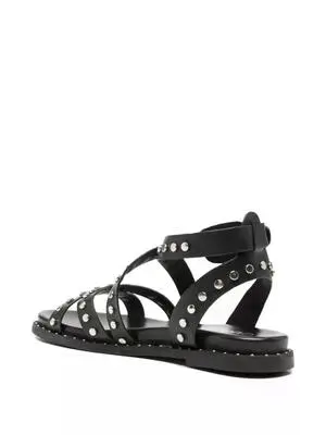 CARMELA Stud-embellished Leather Sandals
