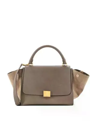 Celine Trapeze Satchel - Brown