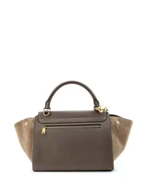 Celine Trapeze Satchel - Brown