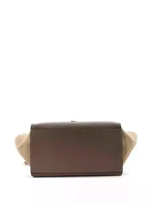Celine Trapeze Satchel - Brown