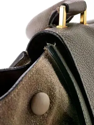 Celine Trapeze Satchel - Brown