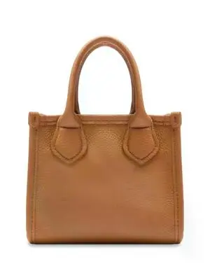 LANCEL Leather Tote Bag - Brown