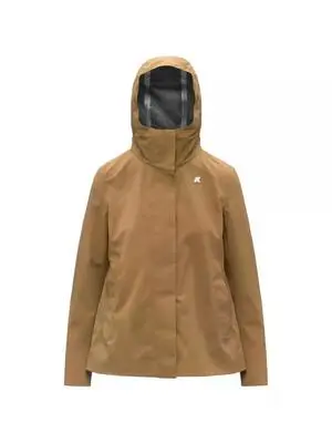 K-WAY Madalina Bonded Jersey Jacket - Neutrals
