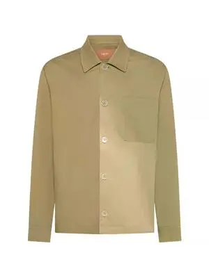 CRUNA Cardiff Pocket-detail Overshirt - Brown