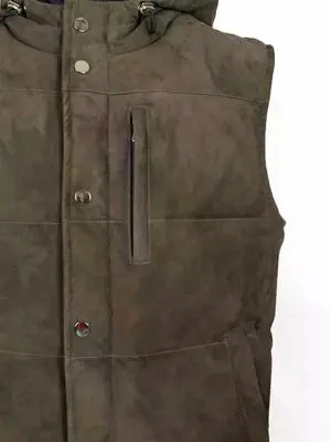 AL DUCA D’AOSTA 1902 Padded Suede Gilet