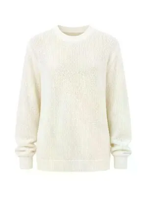 Maison Kitsuné Open Knit Crew Neck Sweater