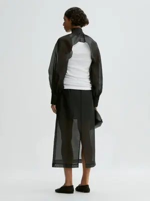 BY MALENE BIRGER Silk Organza Bolero Top