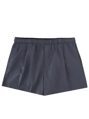Our Legacy Cotton Blend Swim Trunks - Grey
