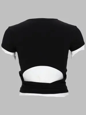 DIESEL® T-shirt A Costine Con Lacci