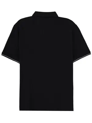 C.P. COMPANY C. P. Company Polo Col Logo - Black