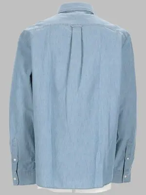 Maison Kitsuné Camicia "profile Fox - Azure