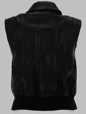 DIESEL® Distressed Gilet Bomber