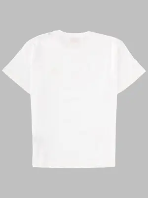 DIESEL® Cotton T-shirt With Logo Print - White