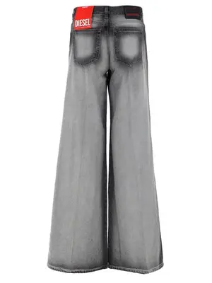 DIESEL® 1978 D-akemi" Flare Jeans - Grey