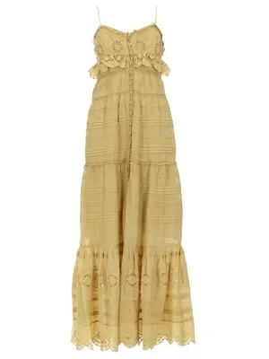 MARANT ETOILE Paule" Maxi Dress - Yellow