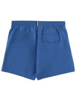 BOSS Swim Shorts With Logo - Blue