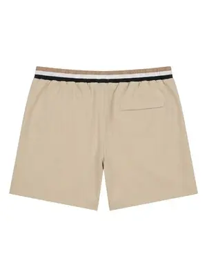 BOSS Logo Swim Shorts - Beige