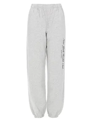 SPORTY & RICH Ny Health Club" Sweatpants - Grey