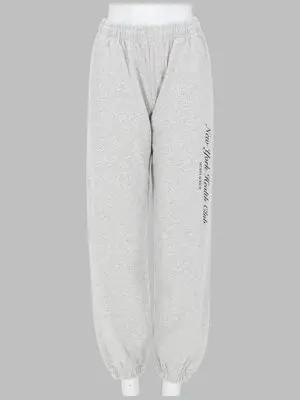 SPORTY & RICH Ny Health Club" Sweatpants - Grey