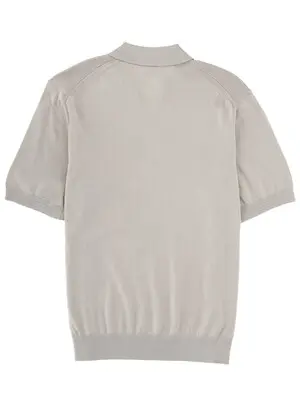 BOSS Polo "asac" In Cotone - Grey