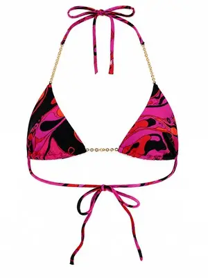 Emilio Pucci Bikini Top - Fuchsia